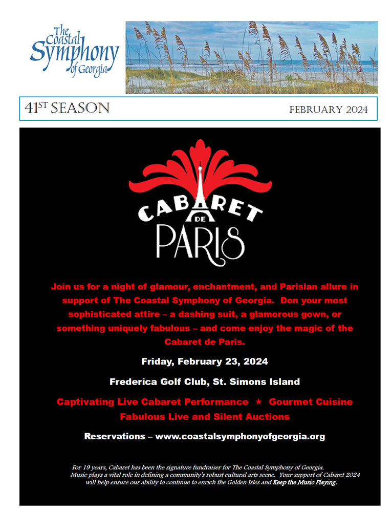 Concert & Events | Coastal Symphony of Georgia